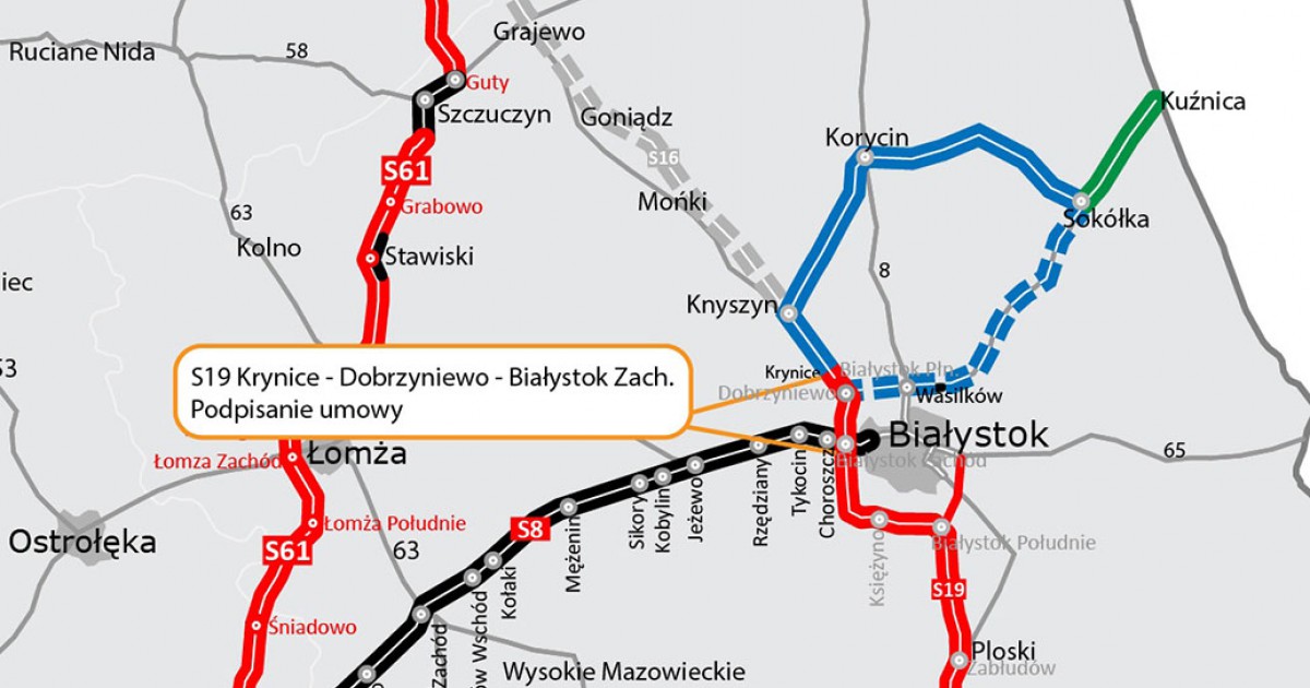 [Podlaskie] Kolejny odcinek Via Carpatia z wykonawcą - Projekt Inwestor – Bądź na bieżąco z ...